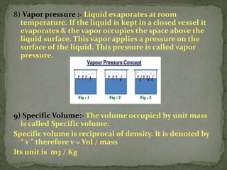 PROPERTIES OF FLUIDS & ITS PRESSURE MEASURMENTS | PPTX
