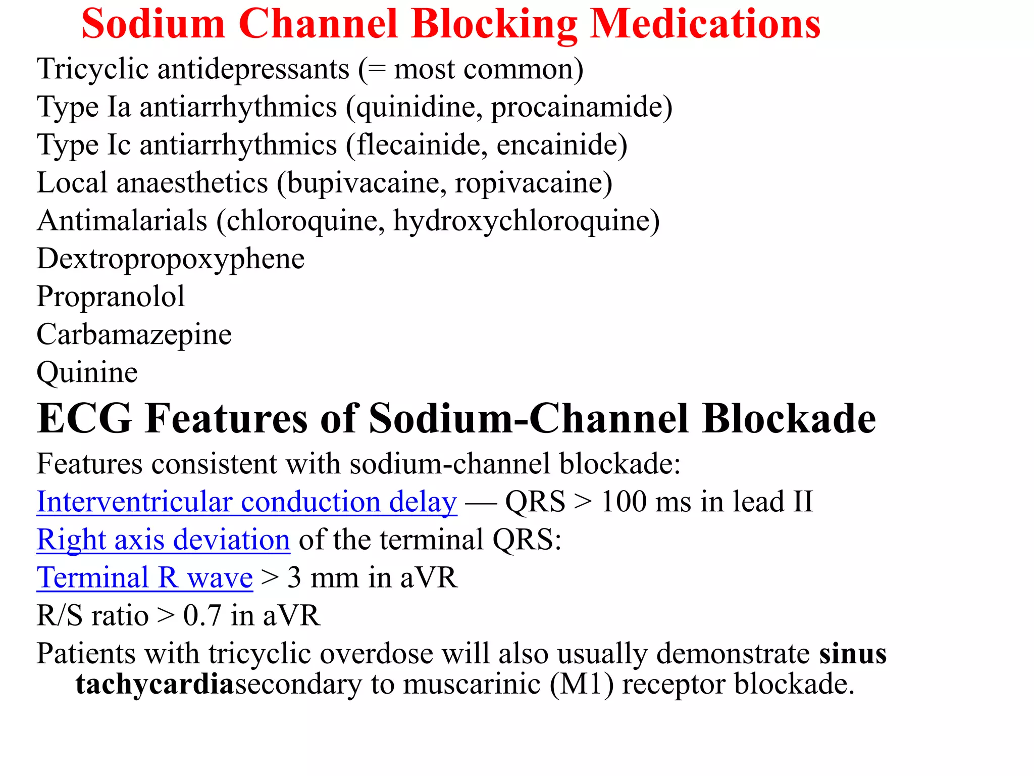 ECG abnormalities in drugs, temperature, electrolyte , metabolic and ...