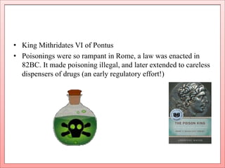 the history of aquatic toxicology | PPTX