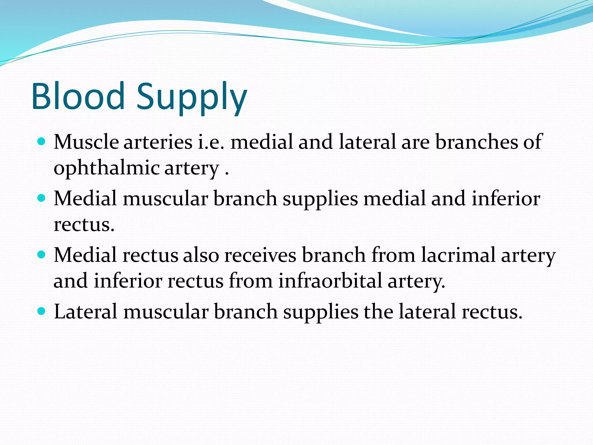 Extraocular muscles | PPTX