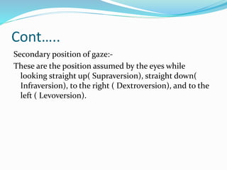 Extraocular muscles | PPTX