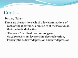 Extraocular muscles | PPTX