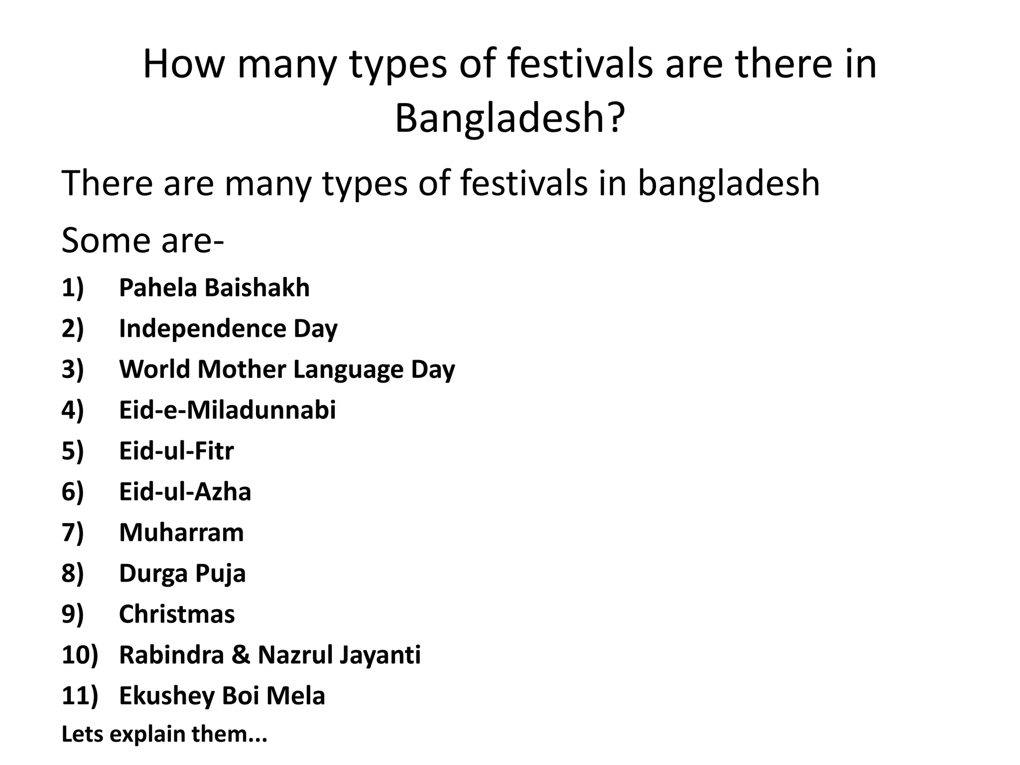 What is festival ? | PPTX