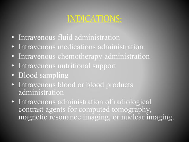 cannulation and introduction, sizes and site of cannula | PPTX
