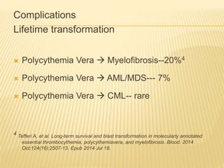 Myeloproliferative disorders - Polycythemia | PPTX | Blood Disorders | Diseases and Conditions
