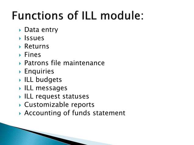 integrated library system | PPT