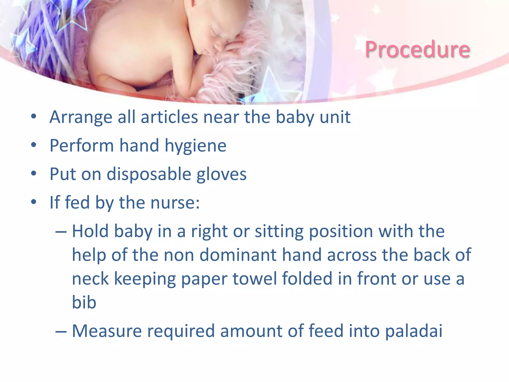 Paladai feeding | PPTX