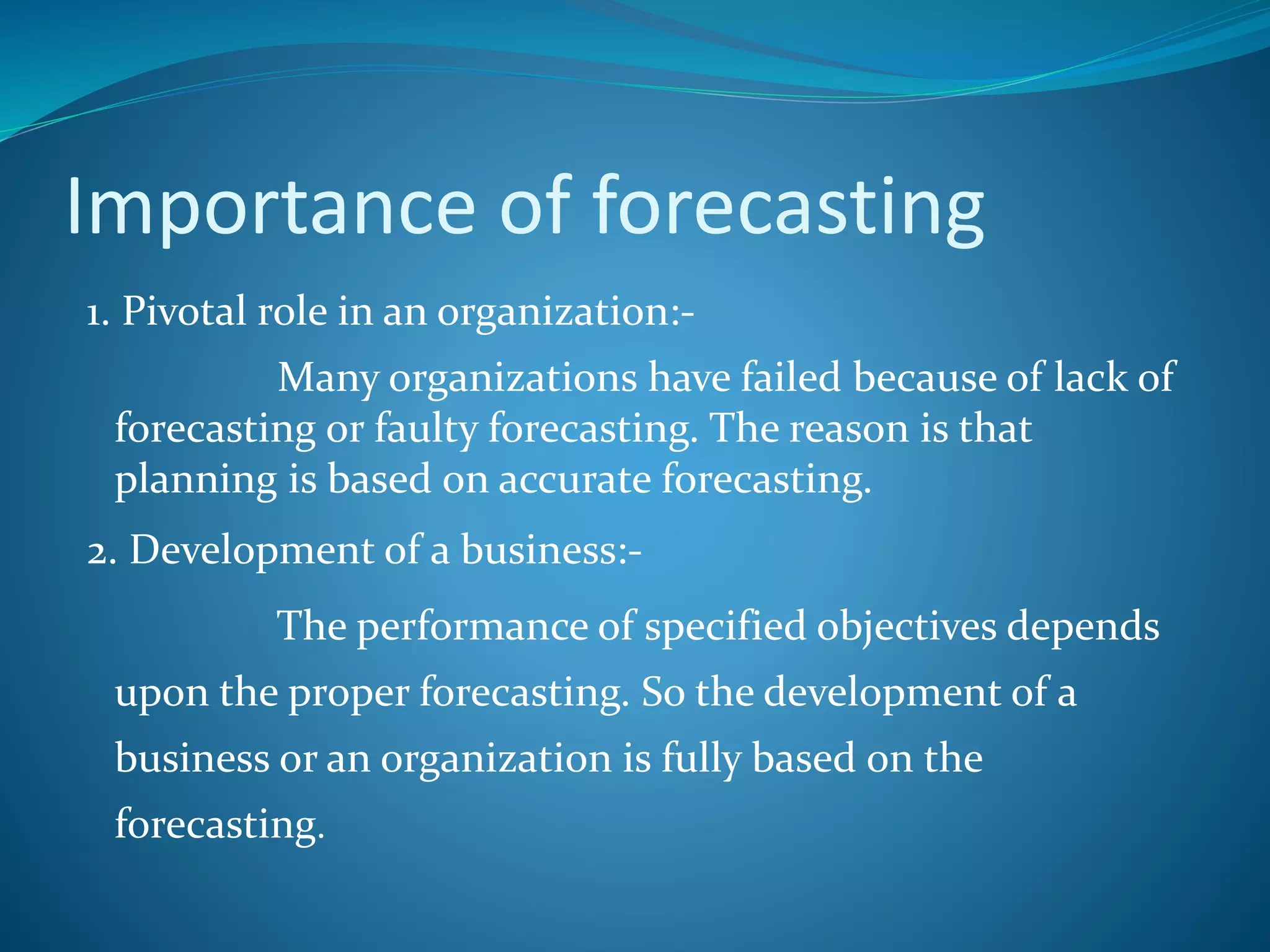 forecasting | PPT
