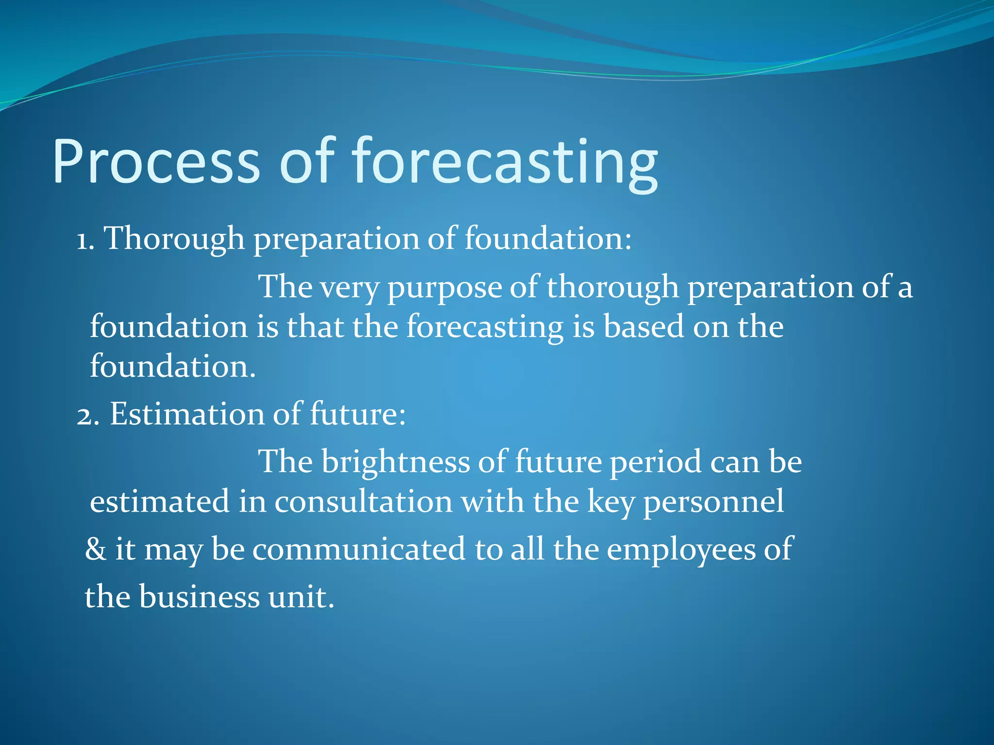 forecasting | PPT