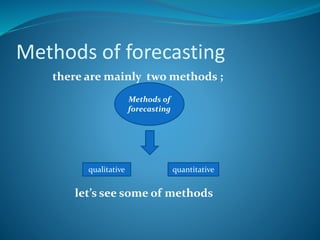 forecasting | PPT