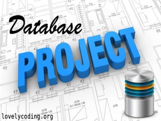 DATABASE PRESENTATION | PPTX