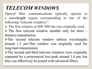 OPTICAL COMMUNICATION SYSTEM | PPT