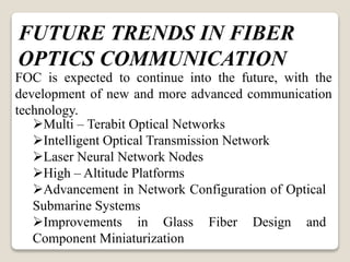OPTICAL COMMUNICATION SYSTEM | PPT
