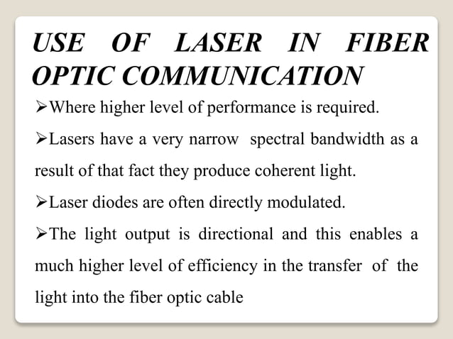 OPTICAL COMMUNICATION SYSTEM | PPT