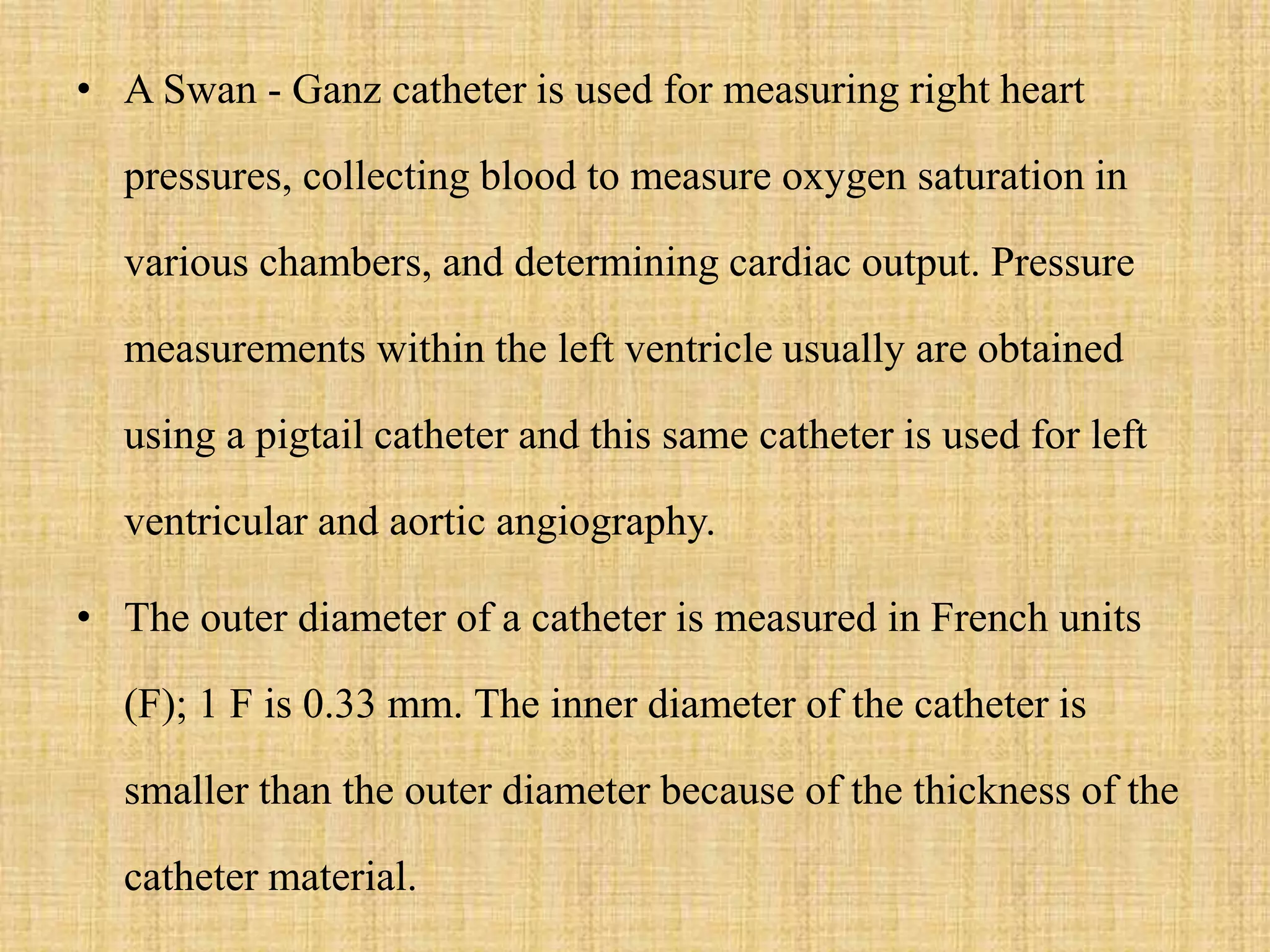 Cardiac Catherization | PPTX