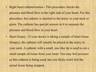 Cardiac Catherization | PPTX