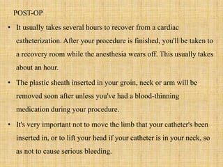 Cardiac Catherization | PPTX