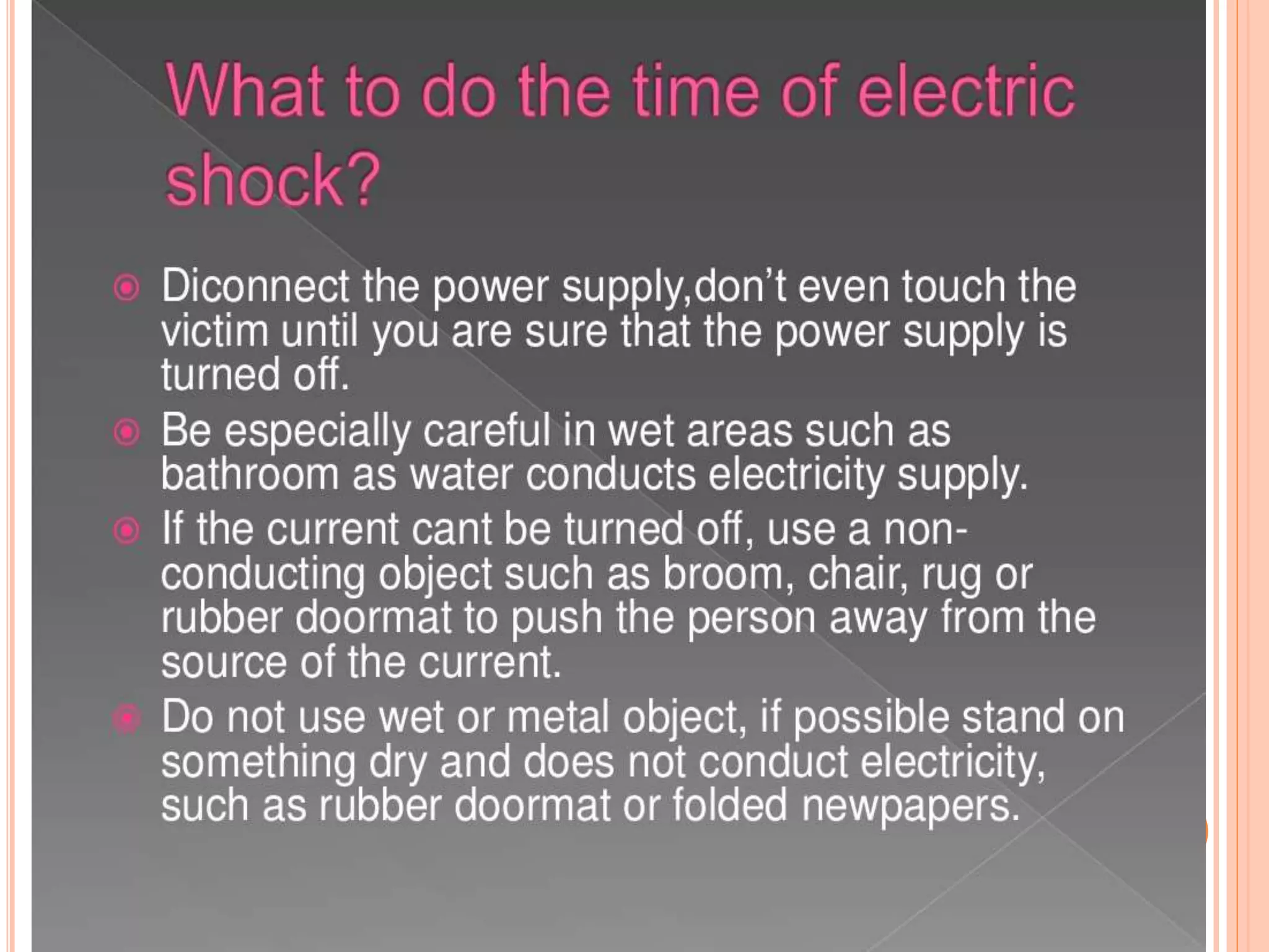 Safety Practice and first aid of electrician | PPTX