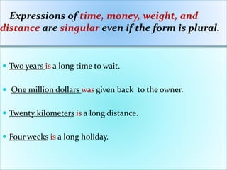 Subject Verb Agreement prepared by Rajni Jain J.N.V Sirohi (Raj.) | PPT