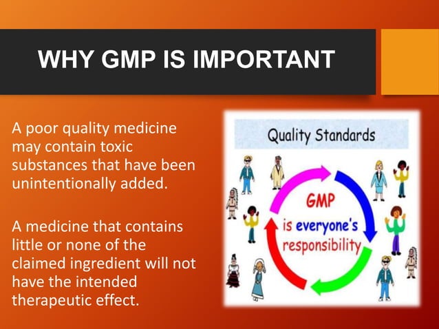 GMP Key Elements and Basic Principals | PPTX | Manufacturing Industry ...