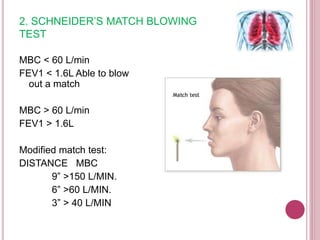 pulmonary function tests ppt | PPTX