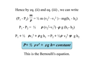bernoulli's theorem | PPTX