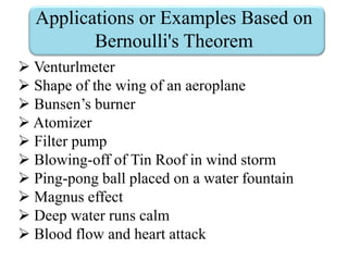 bernoulli's theorem | PPTX