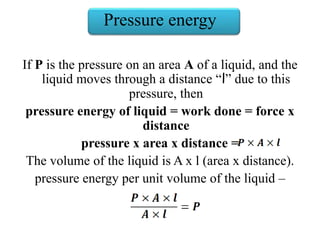 bernoulli's theorem | PPTX