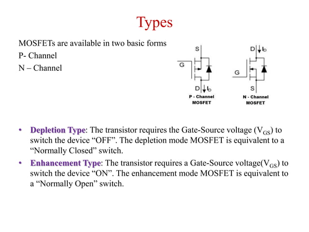 Power MOSFET | PPTX | Consumer Electronics | Technology & Computing