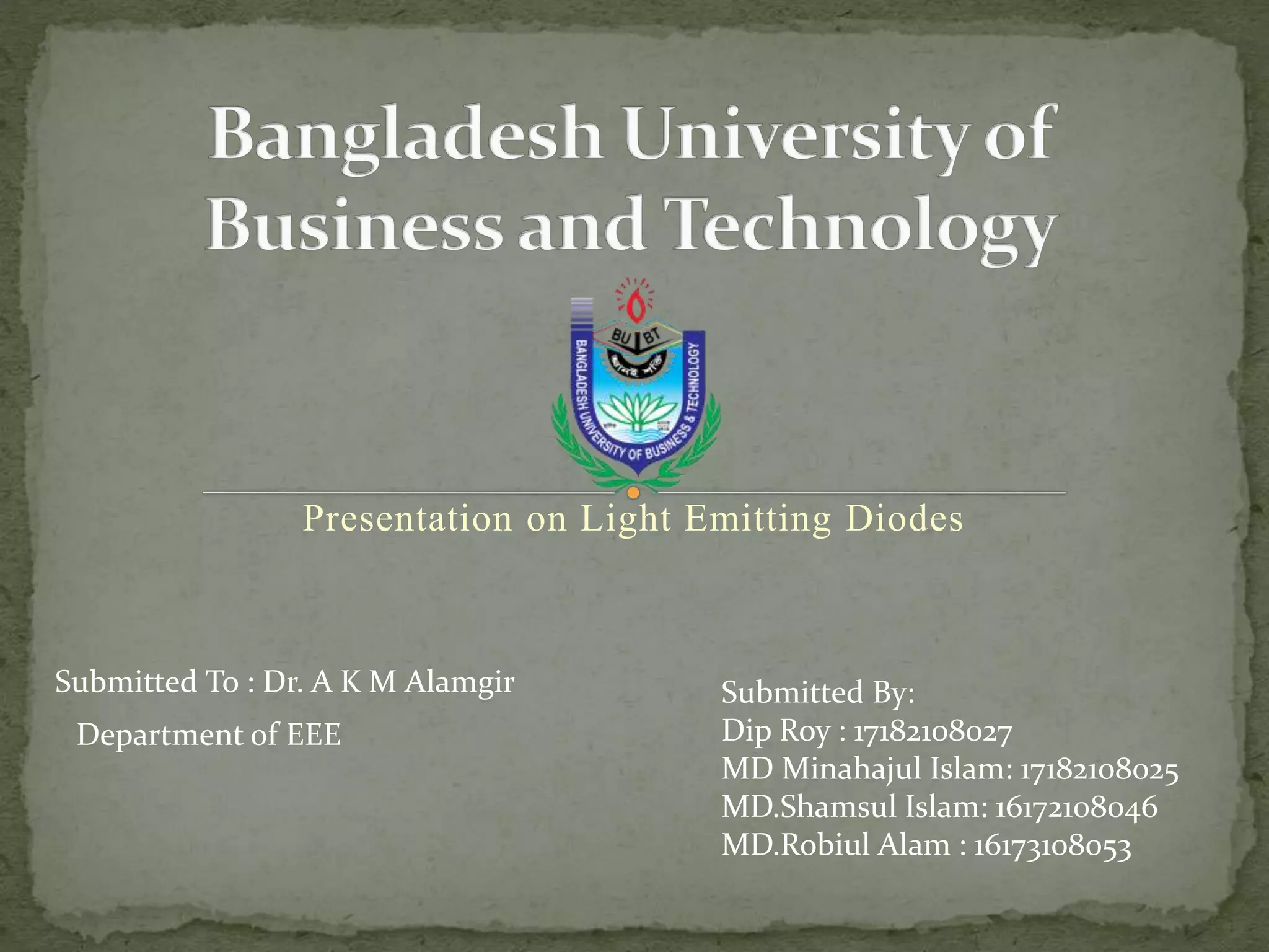 ILD presentation slide | PPTX