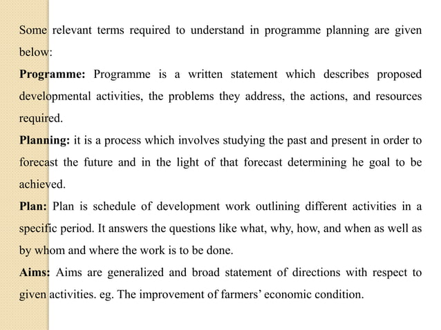 Fundamentals of Agricultural Extension Education | PPT