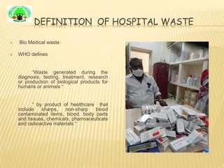 Practical Approach of safe Disposal of Hospital Waste Management | PPTX