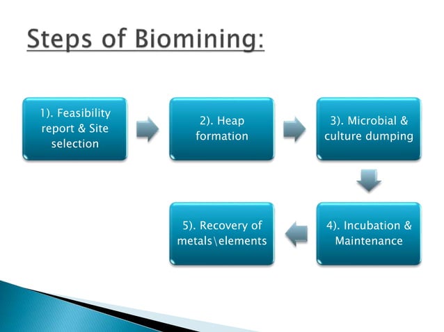 Biomining | PPTX | Chemistry | Science