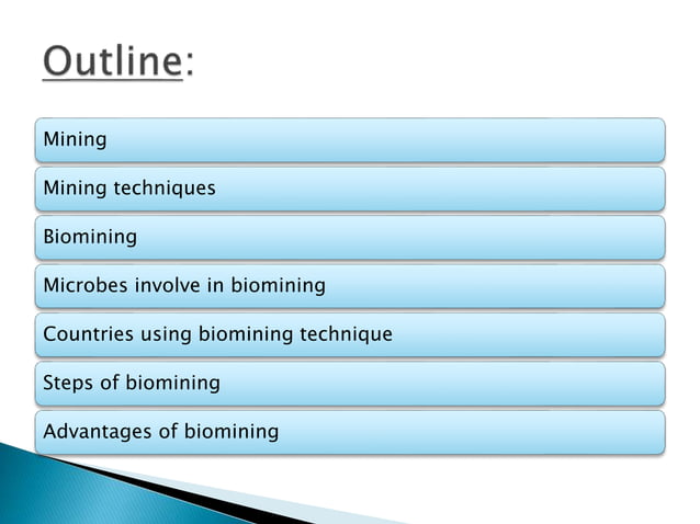 Biomining | PPTX | Chemistry | Science