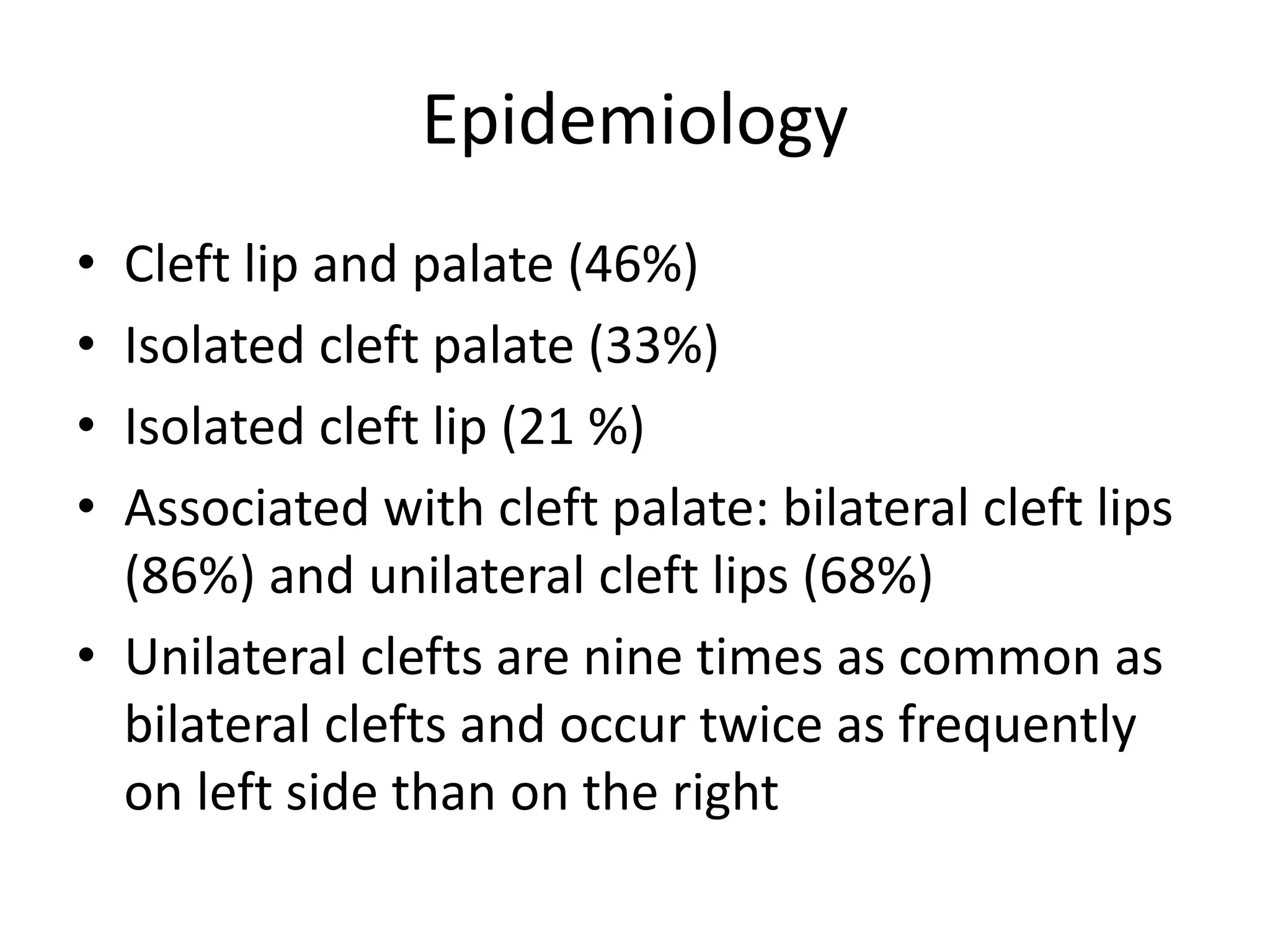 Unilateral cleft lip | PPTX