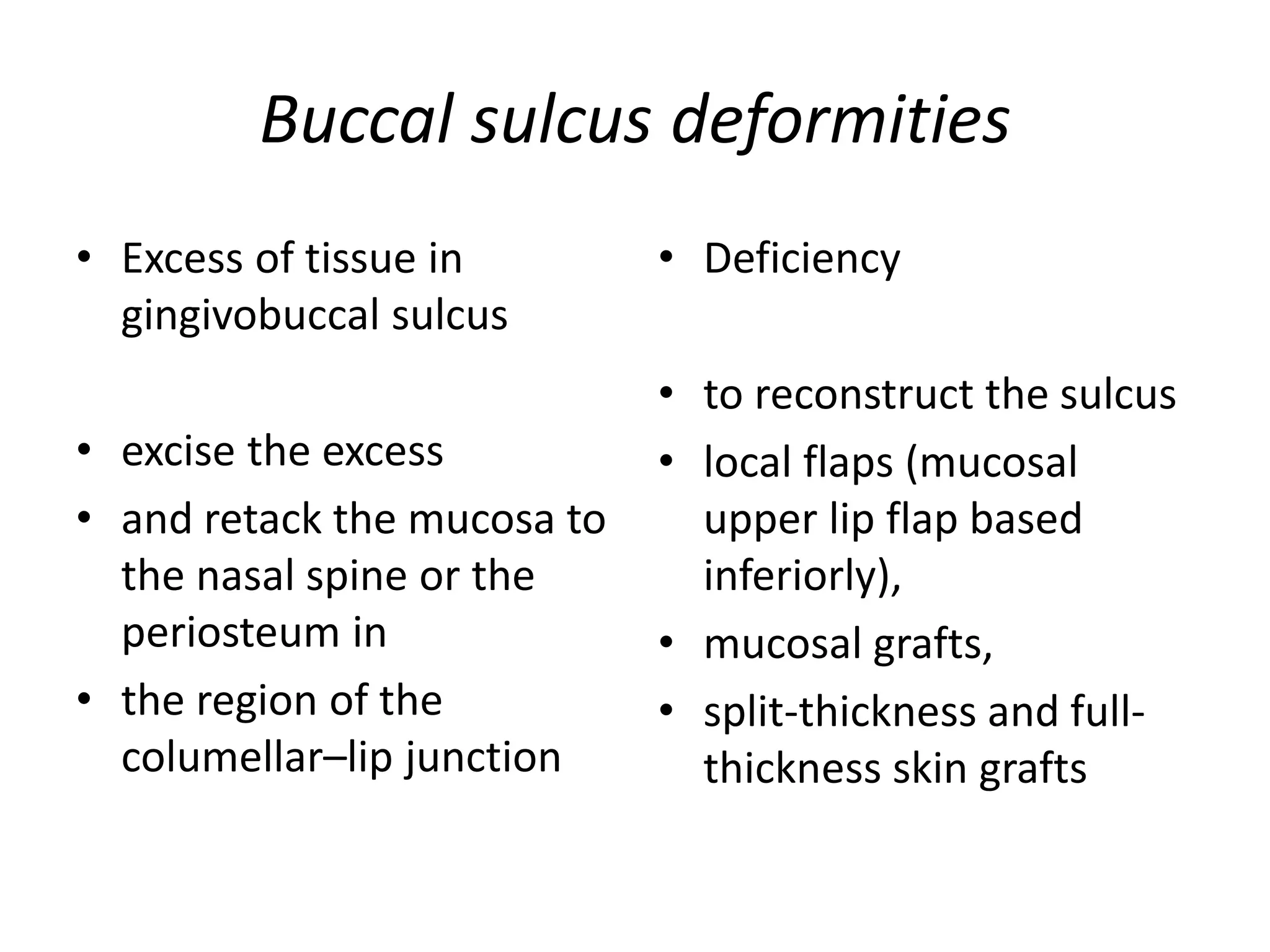 Secondary cleft lip deformities | PPTX