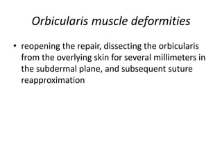Secondary cleft lip deformities | PPTX
