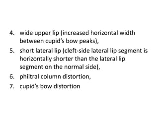Secondary cleft lip deformities | PPTX