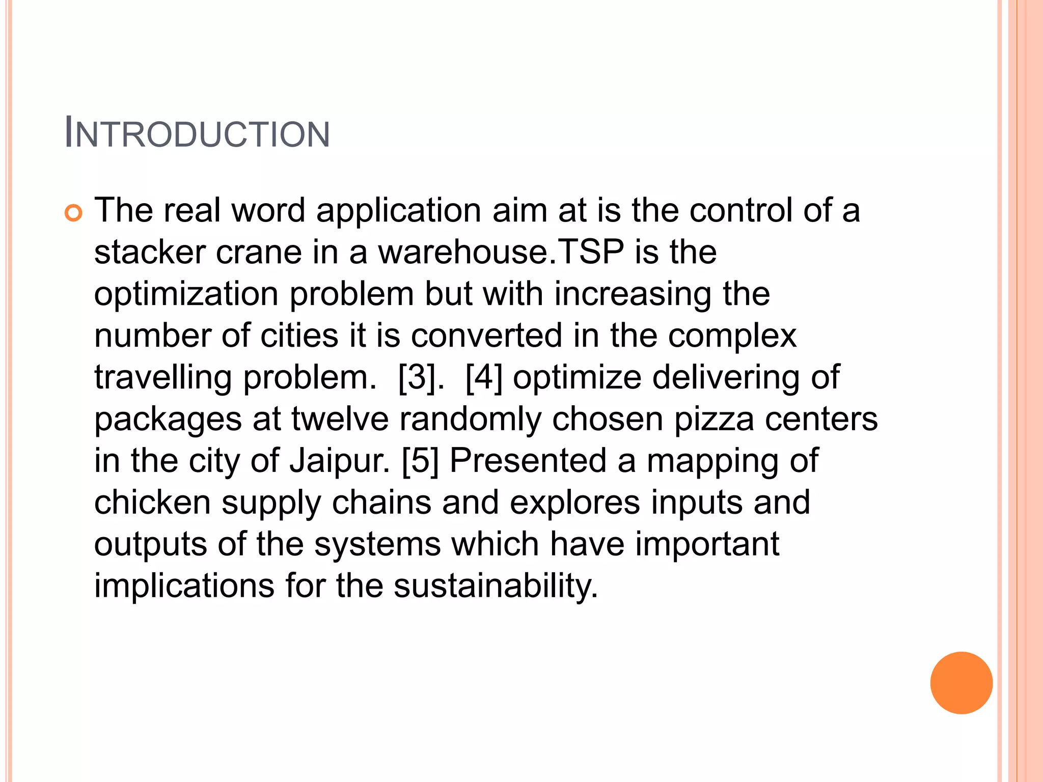 Operation research model for solving TSP | PPTX | Programming Languages | Computing