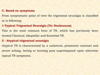 Trigeminal Neuralgia | PPTX