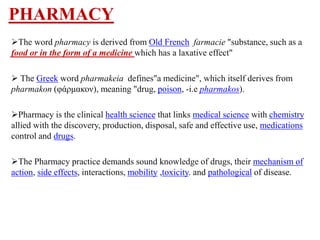 PHARMACY | PPT