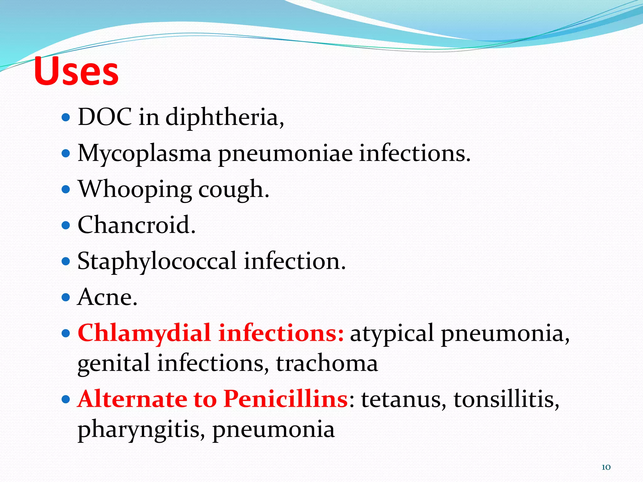 Macrolides Antibiotics | PPTX