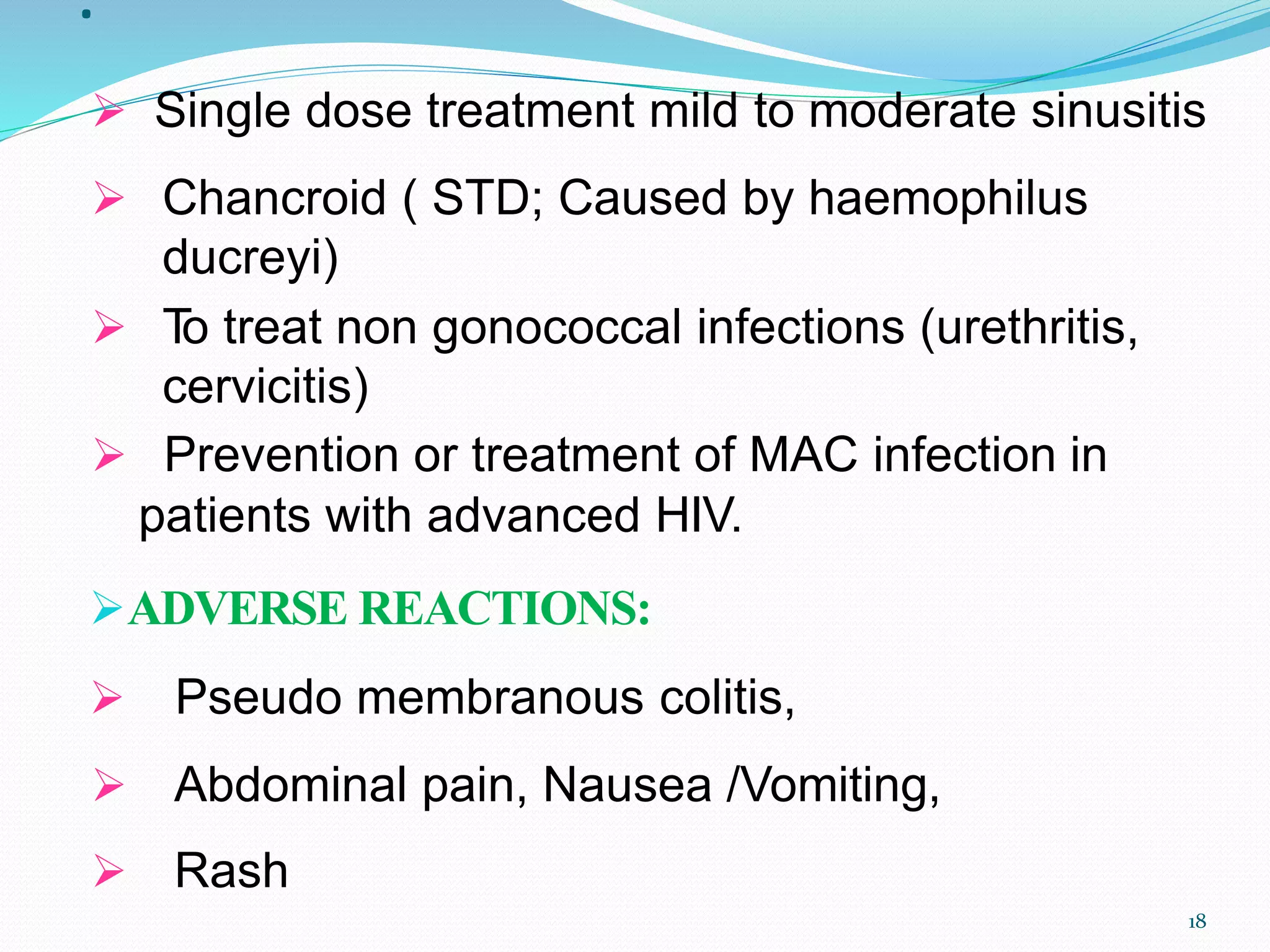 Macrolides Antibiotics | PPTX