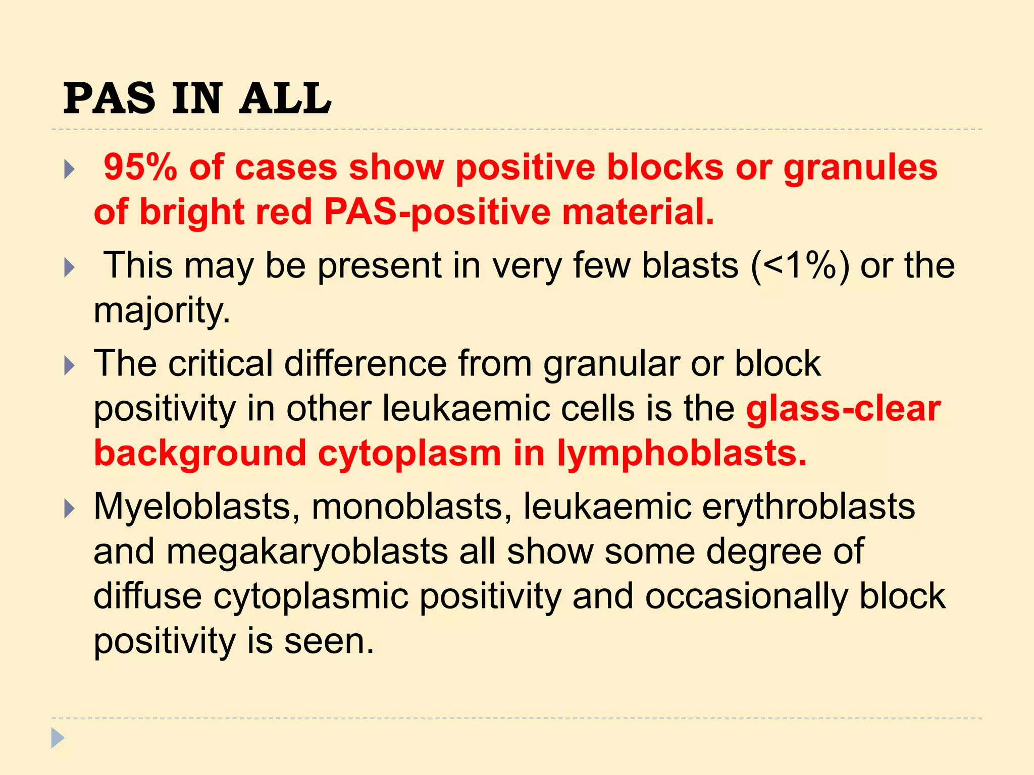 Special stains in Bone marrow examination | PPTX