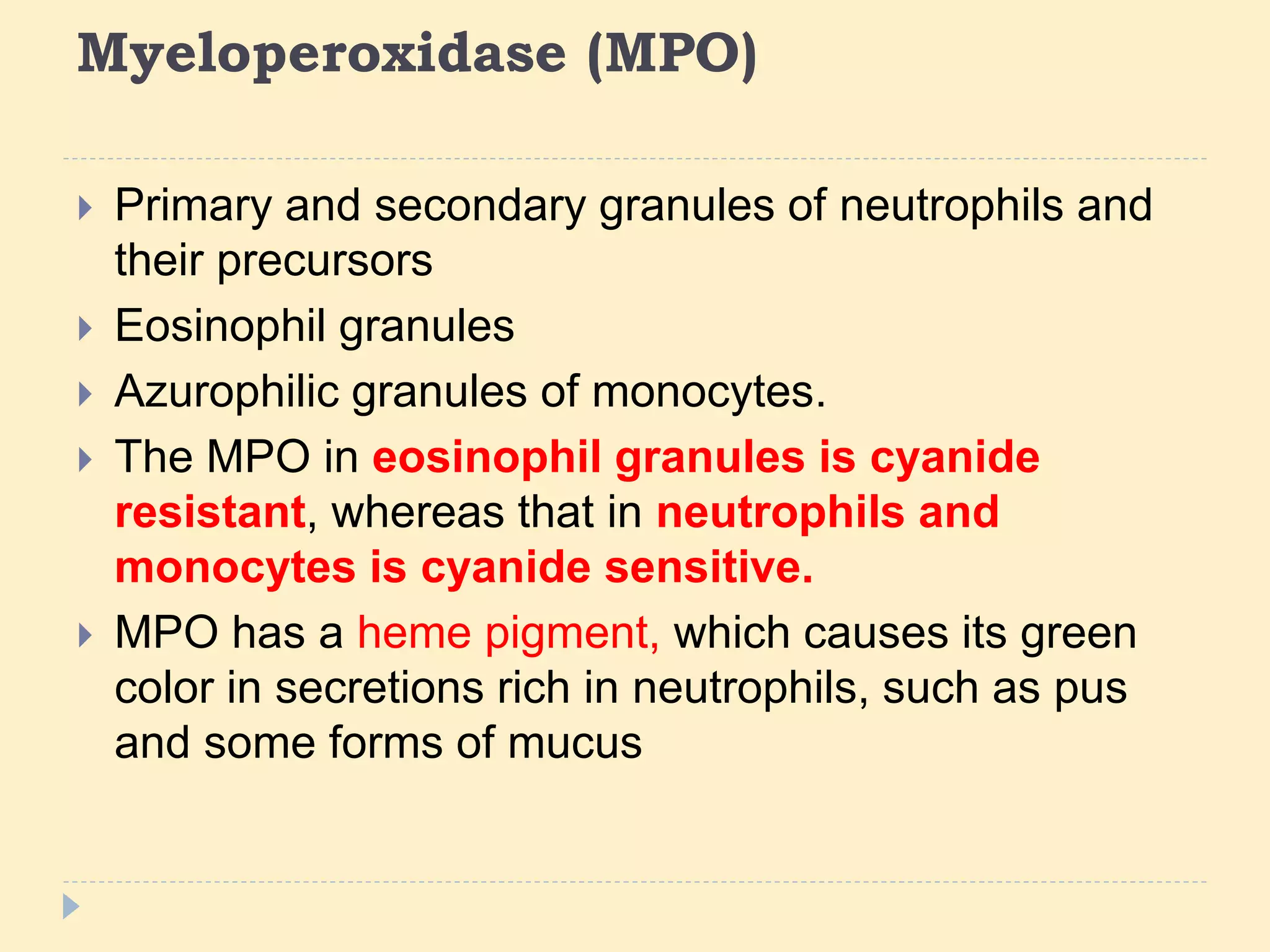 Special stains in Bone marrow examination | PPTX
