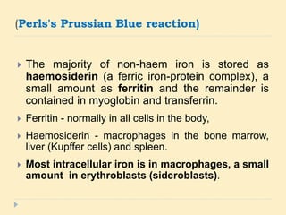 Special stains in Bone marrow examination | PPTX