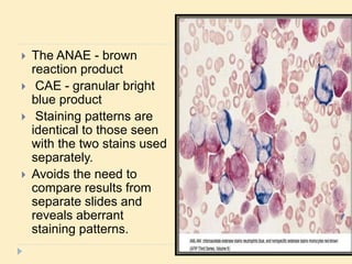 Special stains in Bone marrow examination | PPTX