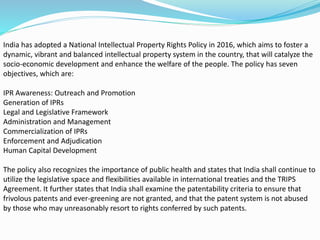 Public Health and Intellectual Property Rights | PPTX