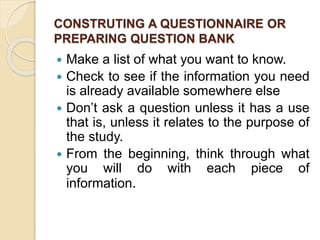 Question Bank Preparation Procedure and Plan | PPTX
