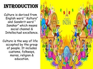 Culture PPT for GNM, B.Sc Nursing Students | PPTX